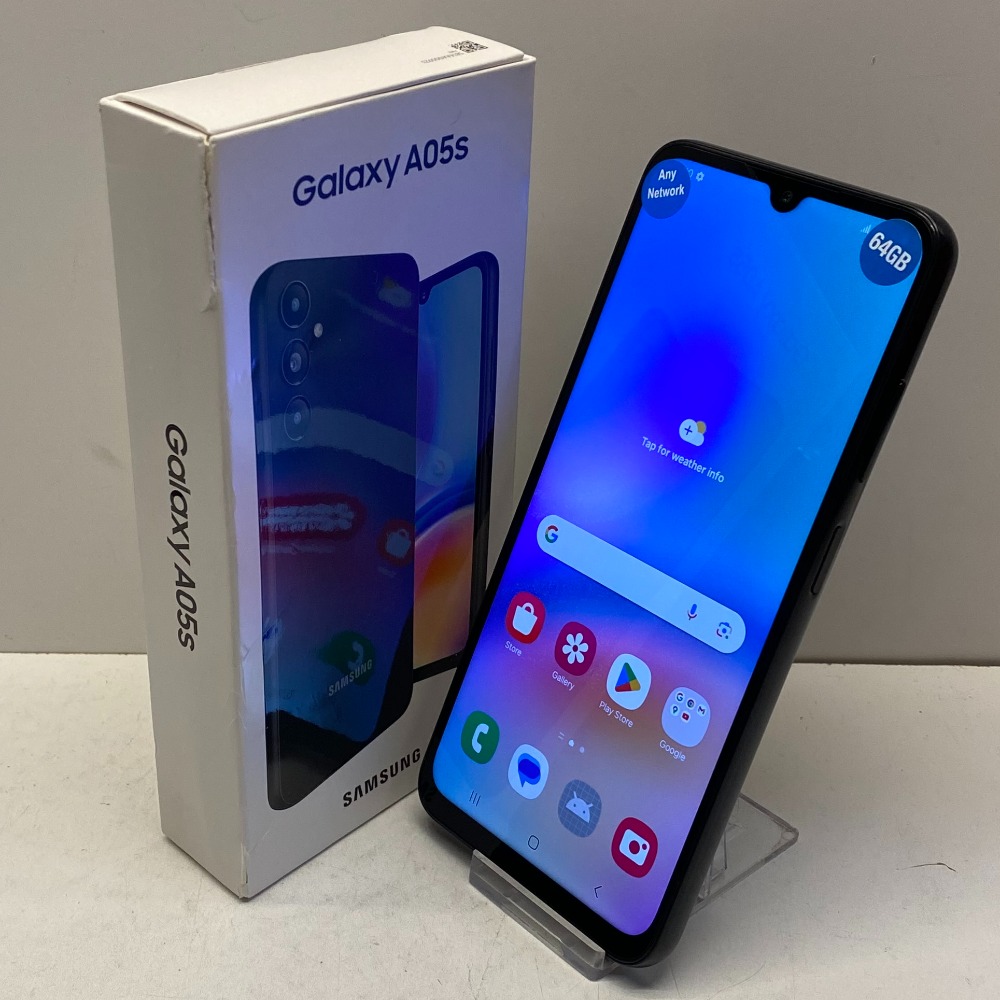 Pre-owned Samsung Galaxy A05s Unlocked Model SM-A057G/DSN 64GB in Black ...